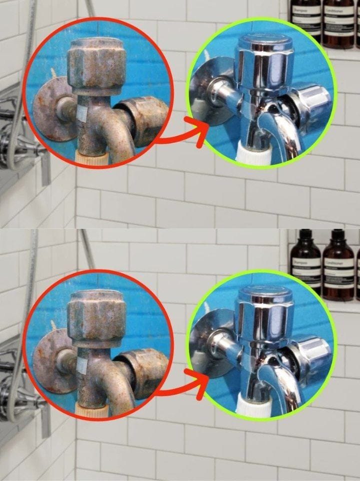 How to Clean Limescale from Your Shower Faucet and Make It Shine Like ...